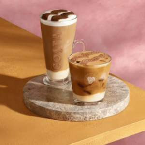 Costa Spanish latte - Waverley Market, Edinburgh